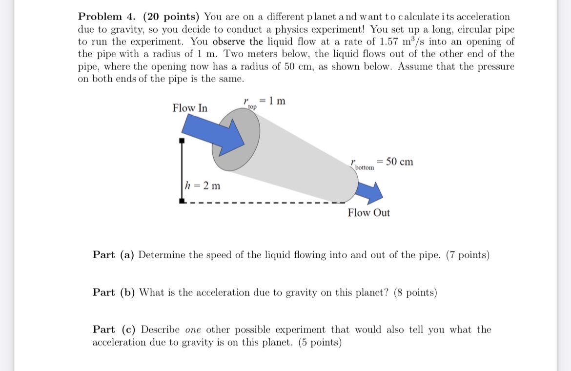 Solved Problem 4. (20 ﻿points) ﻿You are on a different p | Chegg.com