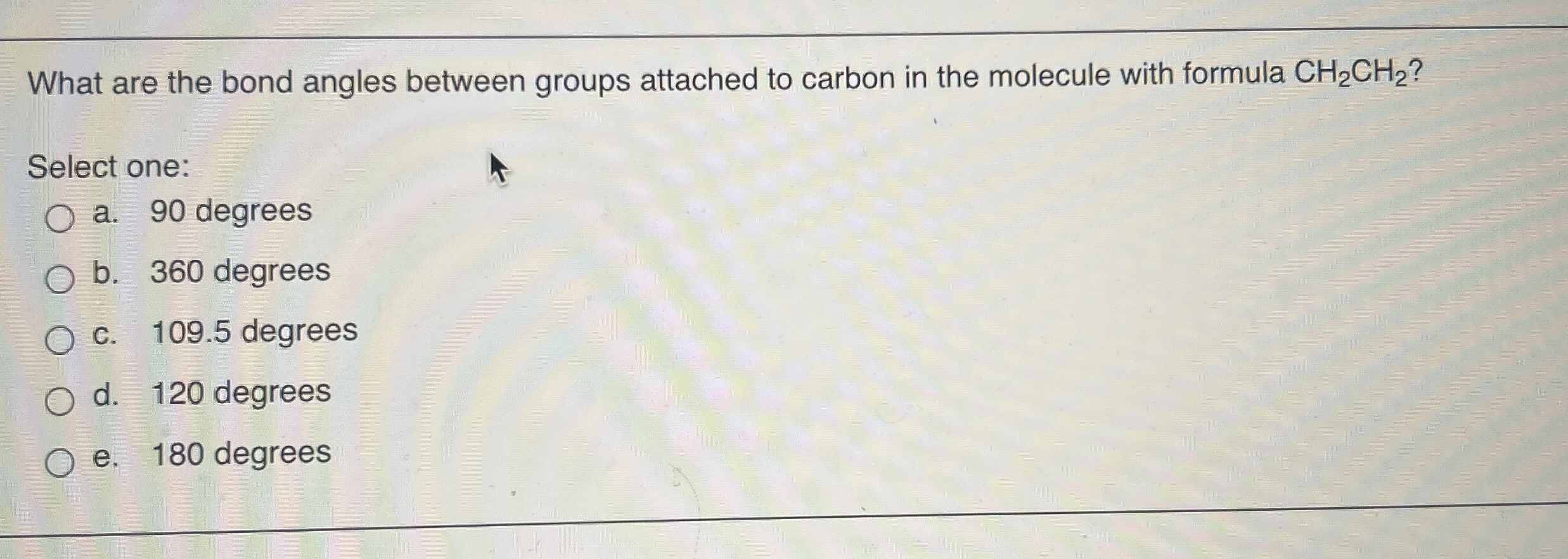 What are the bond angles between groups attached to | Chegg.com