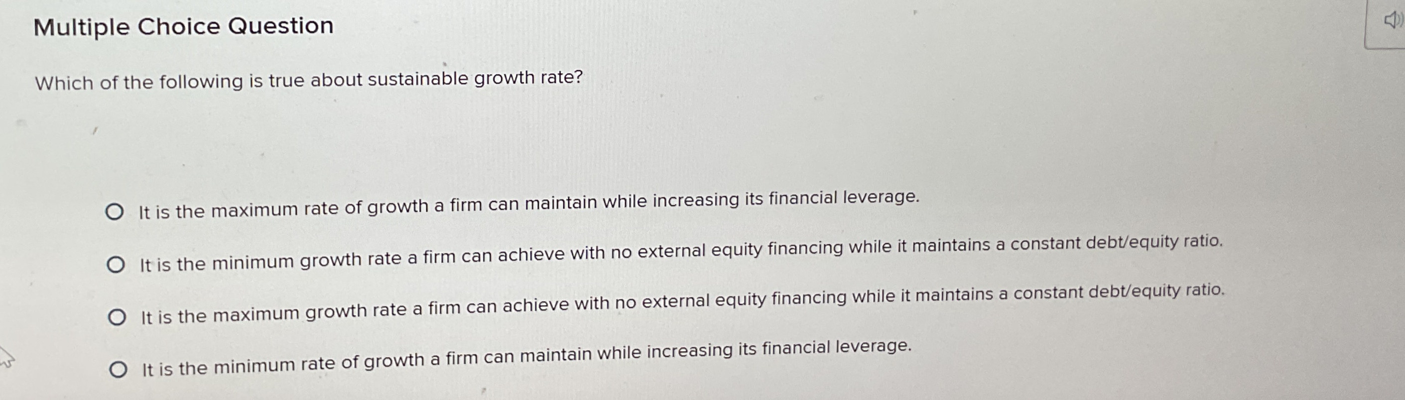 Multiple Choice QuestionWhich of the following is | Chegg.com