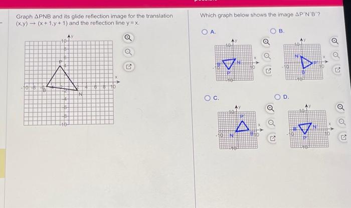 Solved Graph APNB and its glide reflection image for the | Chegg.com
