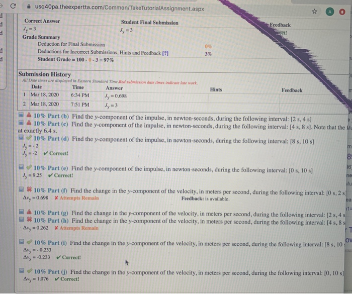 Solved C usq40pa.theexpertta.com/common/Take | Chegg.com