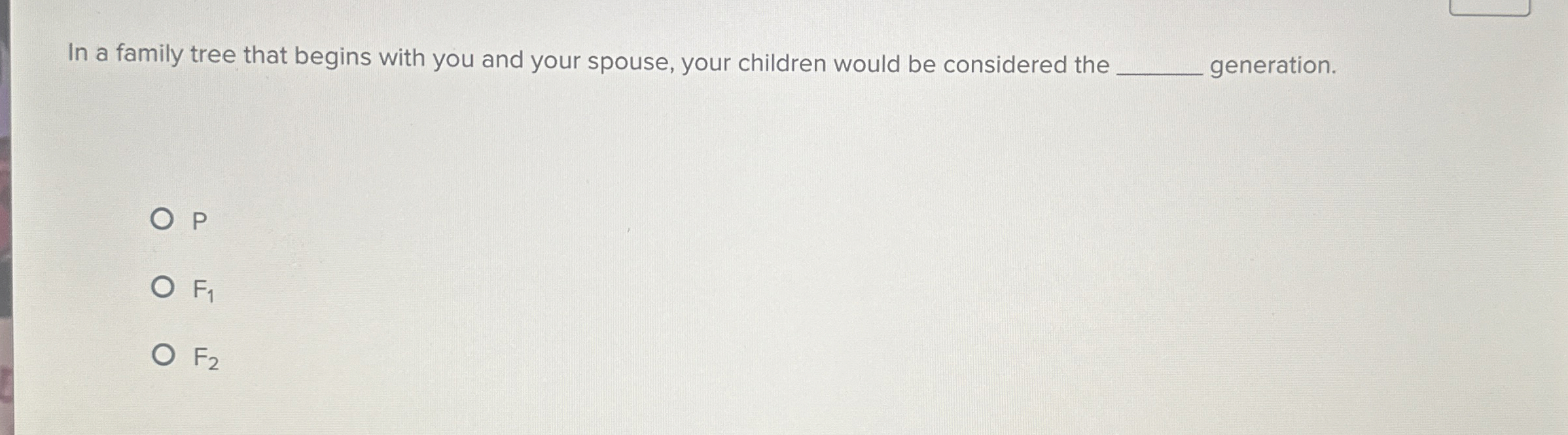 Solved In a family tree that begins with you and your | Chegg.com