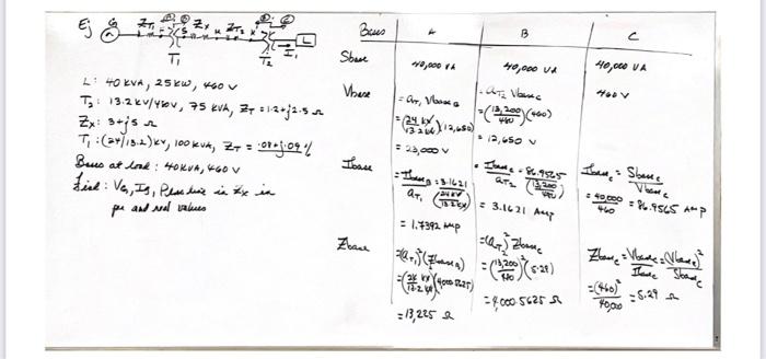 Fallowing this example, solve the problem on tha last | Chegg.com