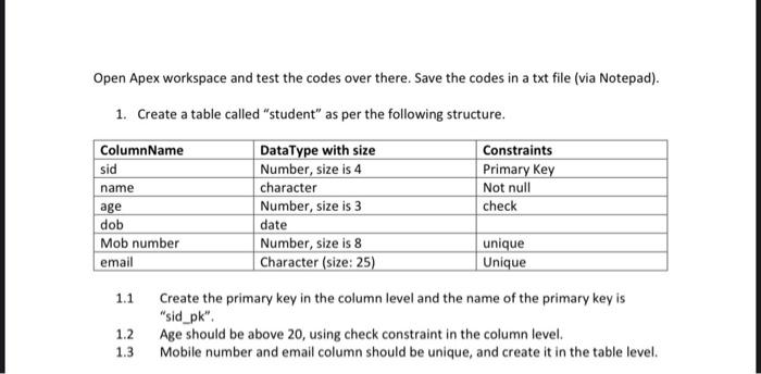 Solved Open Apex workspace and test the codes over there. | Chegg.com