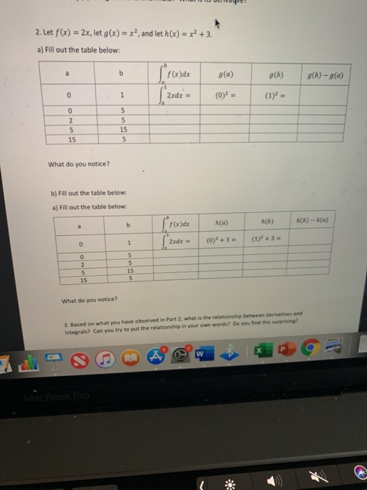 Solved 2. Let f(x) = 2x, let g(x) = x2, and let h(x) = x2 + | Chegg.com