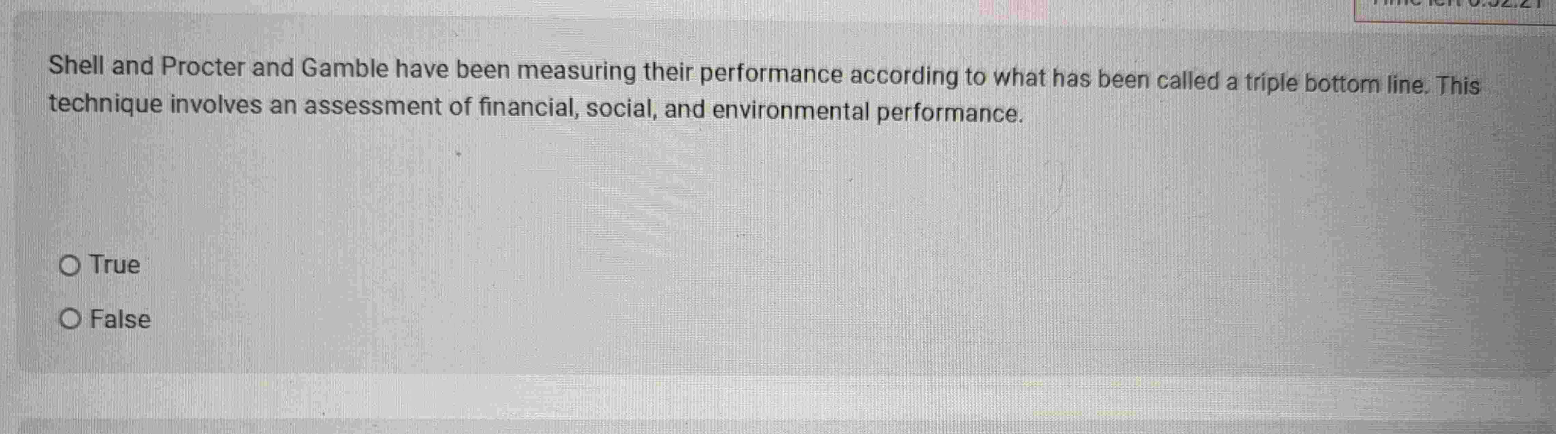 Solved Shell and Procter and Gamble have been measuring | Chegg.com