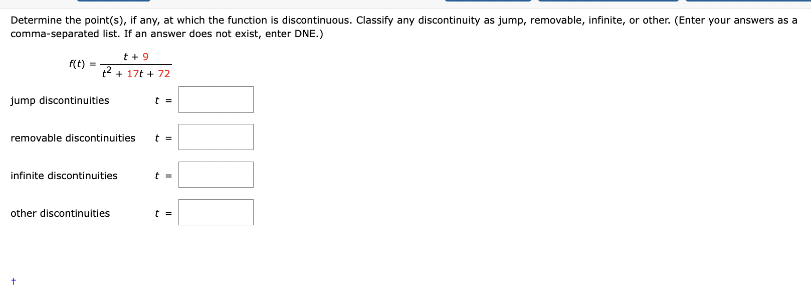 Solved Determine the point(s), ﻿if any, at which the | Chegg.com