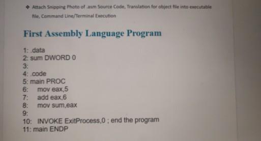 Solved Attach Snipping Photo of um Source Code, Translation | Chegg.com