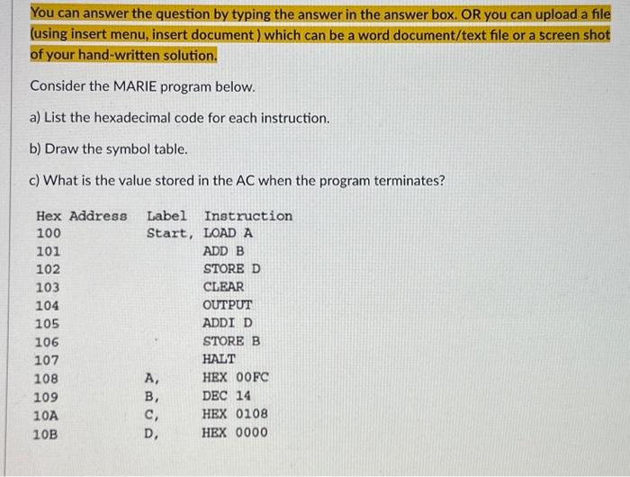 Solved You can answer the question by typing the answer in | Chegg.com