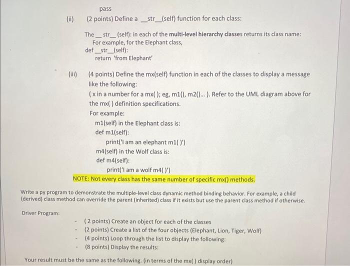 Solved 3) (24 points) Write a python program based on the | Chegg.com