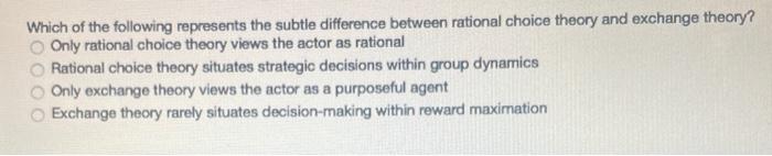 Which of the following represents the subtle | Chegg.com