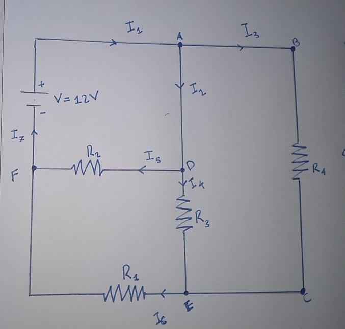 Solved a. ﻿Calculate the current across each resistors.b. | Chegg.com