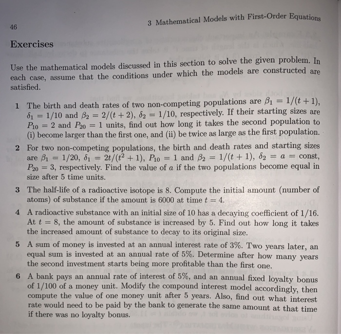 Solved #1, 3, 4, and 5 Can you also use Maple software to | Chegg.com