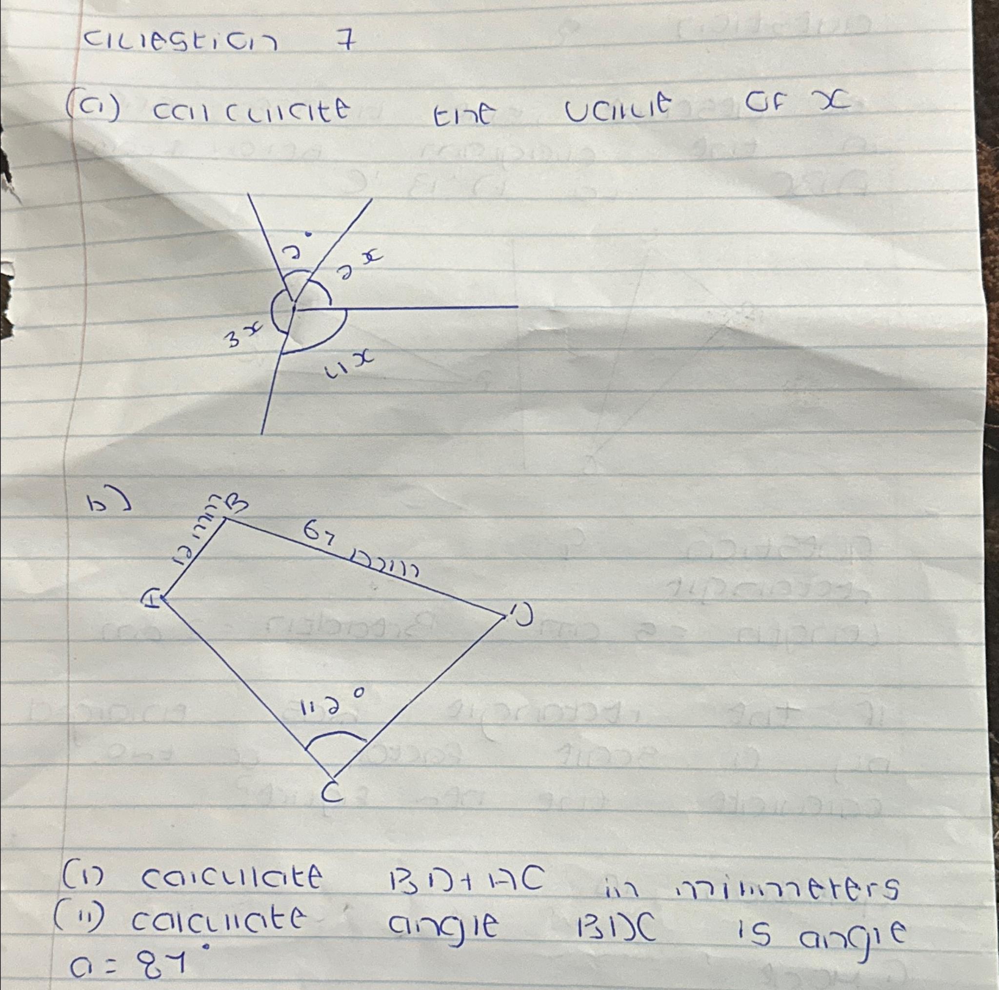 clliesticin 7(a) ﻿calculate the value of x(1) | Chegg.com