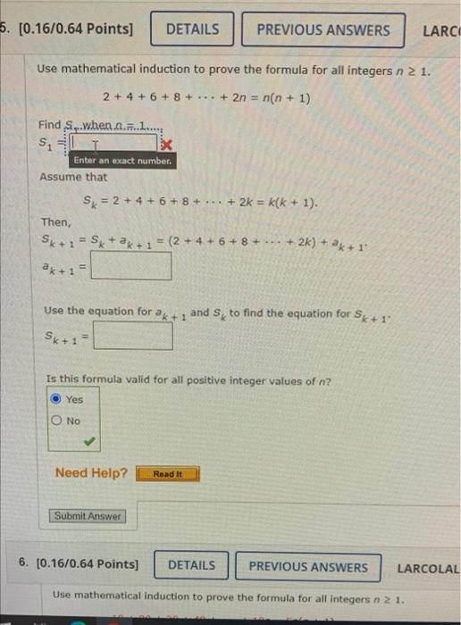 Solved Use mathematical induction to prove the formula for | Chegg.com