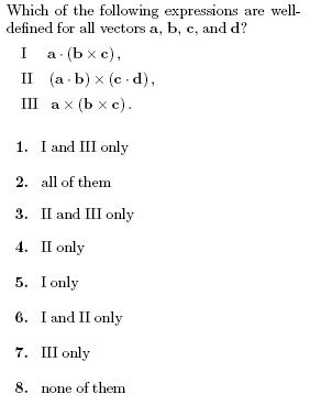 Solved Which of the following expressions are well-defined | Chegg.com