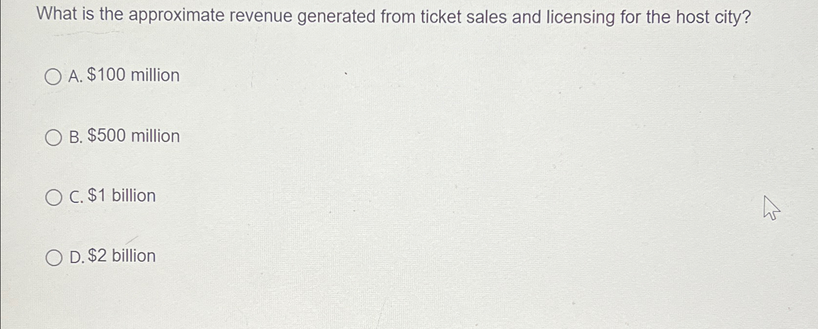 Solved What is the approximate revenue generated from ticket | Chegg.com