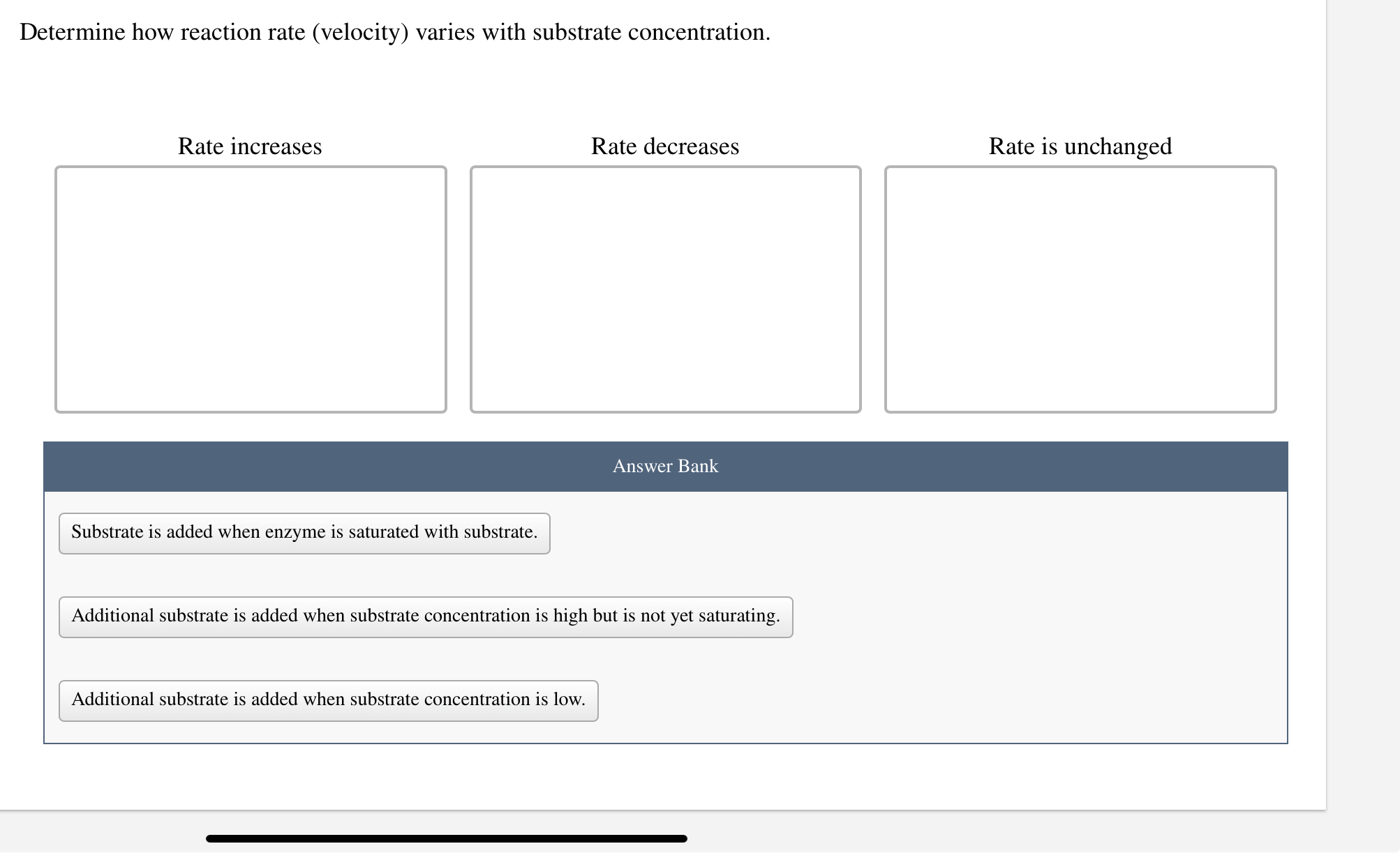 Solved Determine How Reaction Rate Velocity ﻿varies With