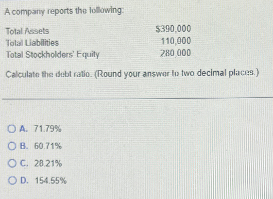 Solved Q 3 ﻿A company reports the following:\table[[Total | Chegg.com