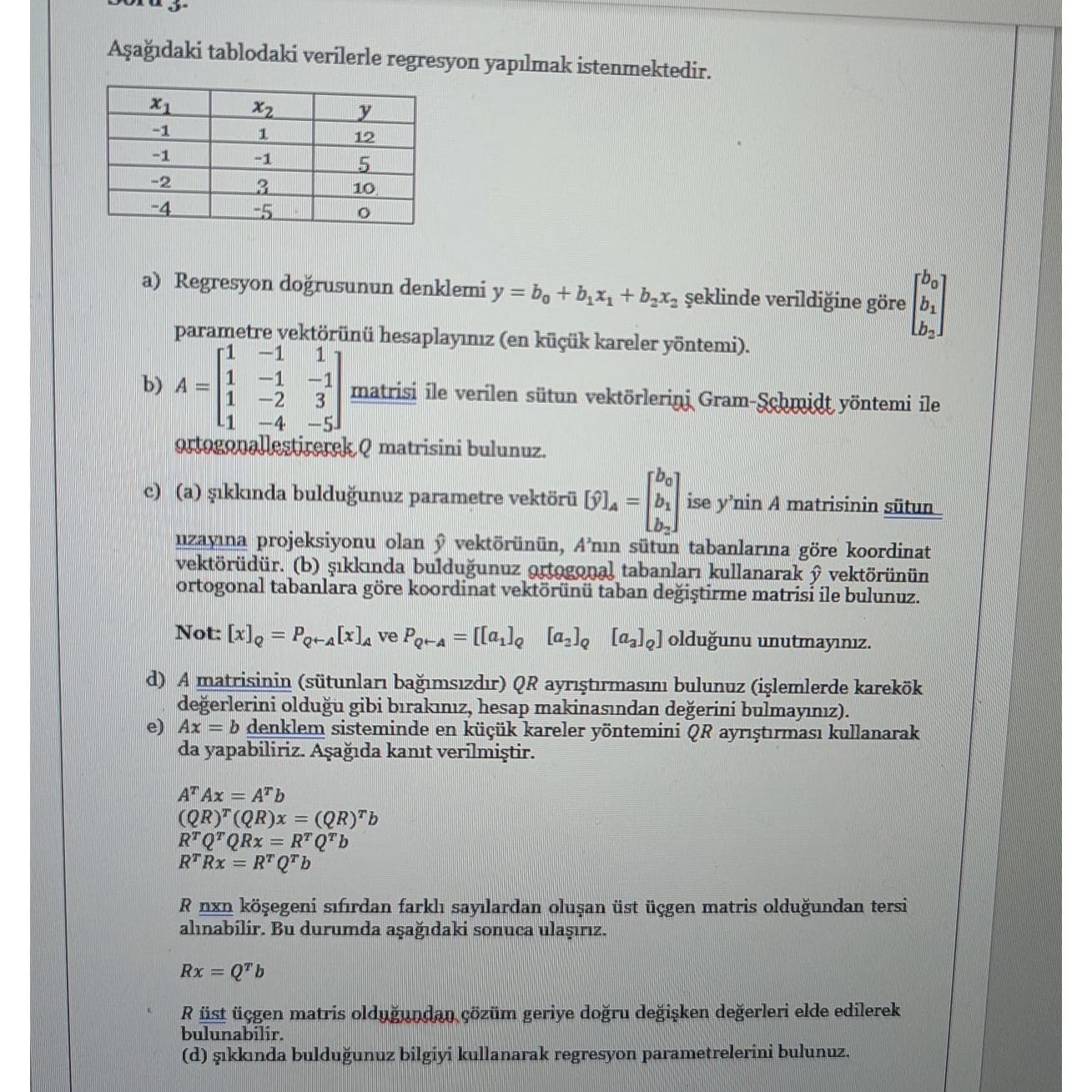 Regression analysis is desired to be performed on the | Chegg.com