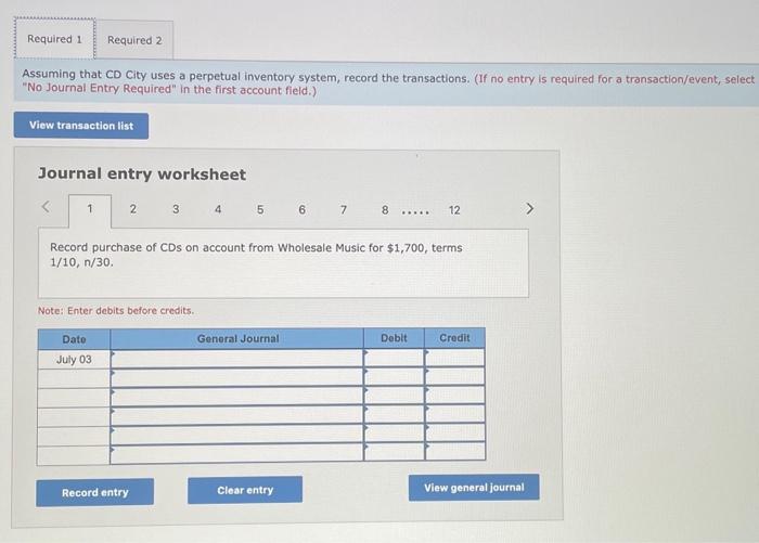 Solved only need help with the journal entry work sheet! | Chegg.com