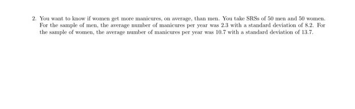 Solved For each exercise in this activity, you will need to | Chegg.com