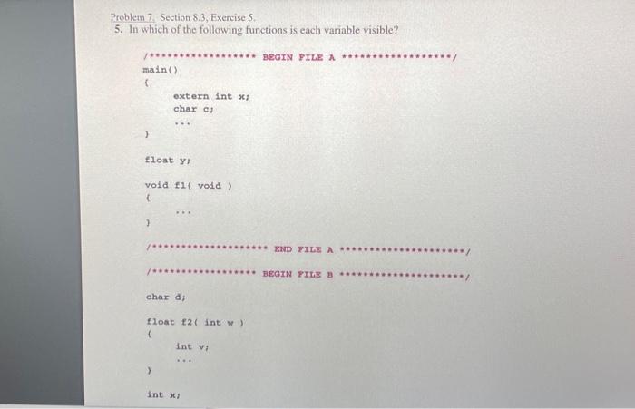 Solved Problem 5. Section 8.3, Exercise 1. 1. Explain how a | Chegg.com