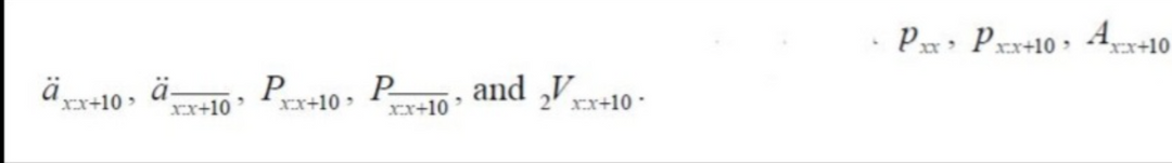 Solved Please write out the following formulas for the | Chegg.com