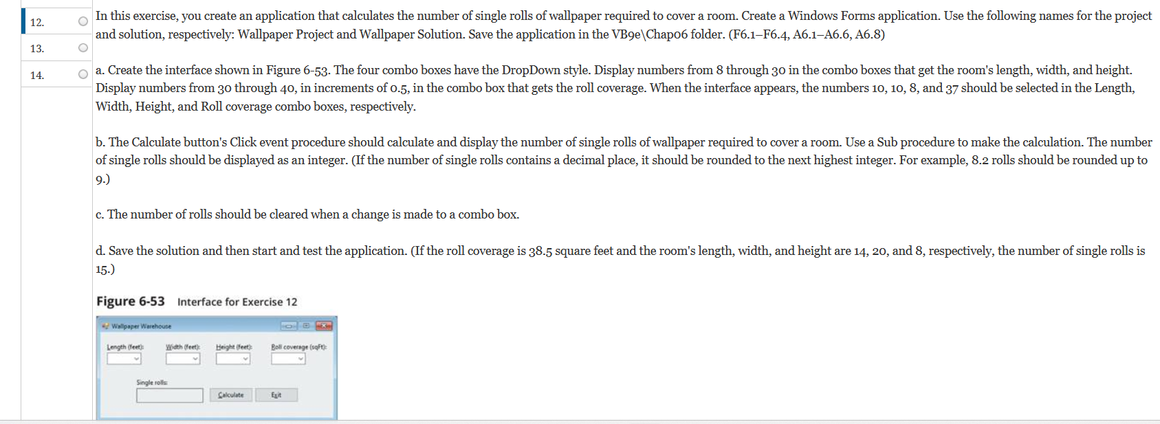 Solved In this exercise, you create an application that | Chegg.com