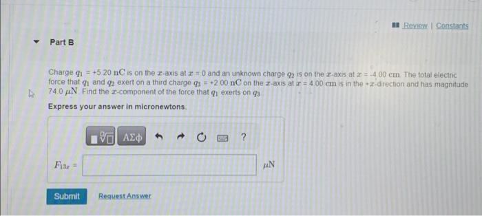 Solved Find the x-component of the force that q2 exerts on | Chegg.com