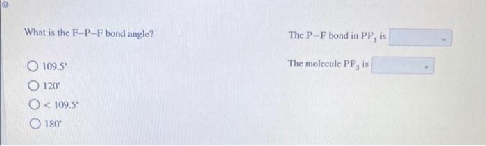 Solved Draw the Lewis structure for PF3, including lone | Chegg.com