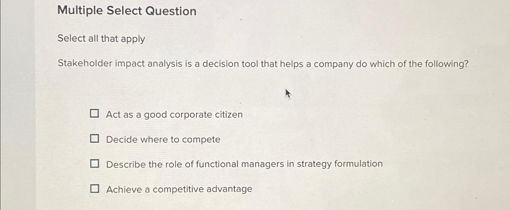 Solved Multiple Select QuestionSelect all that | Chegg.com