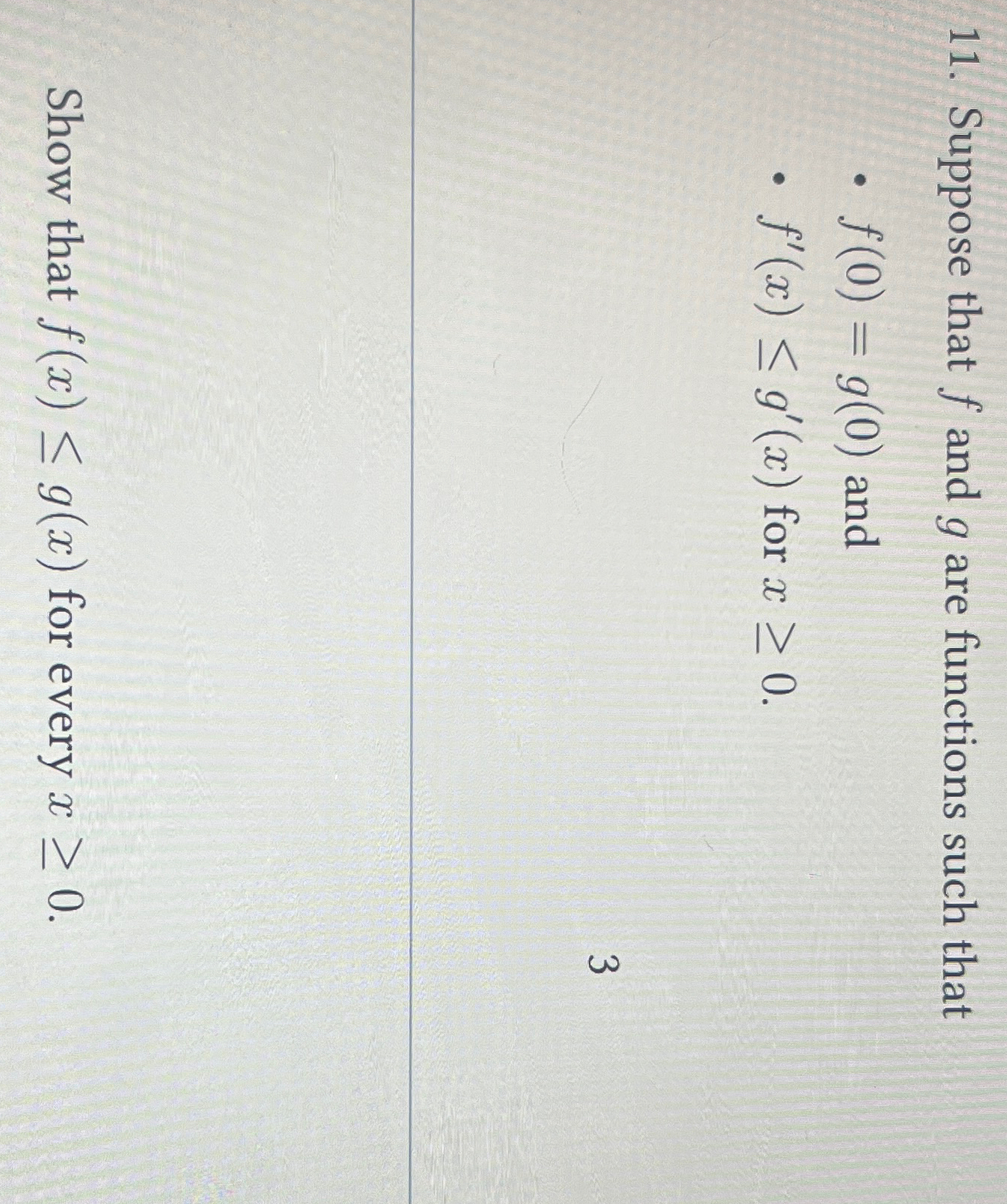 Solved Suppose that f ﻿and g ﻿are functions such | Chegg.com