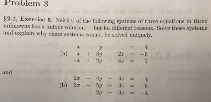 Solved Problem 3 $2.1, Exercise 5. Neither of the following | Chegg.com