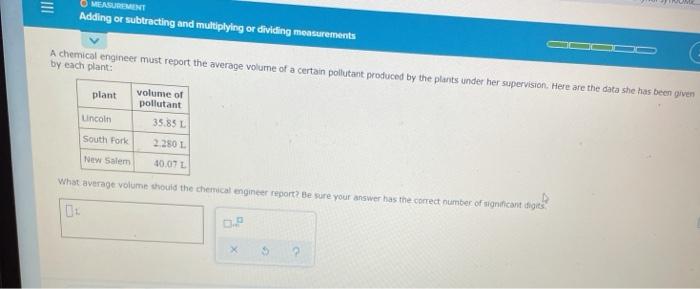 Solved MEASUREMENT IN ME Adding or subtracting and | Chegg.com