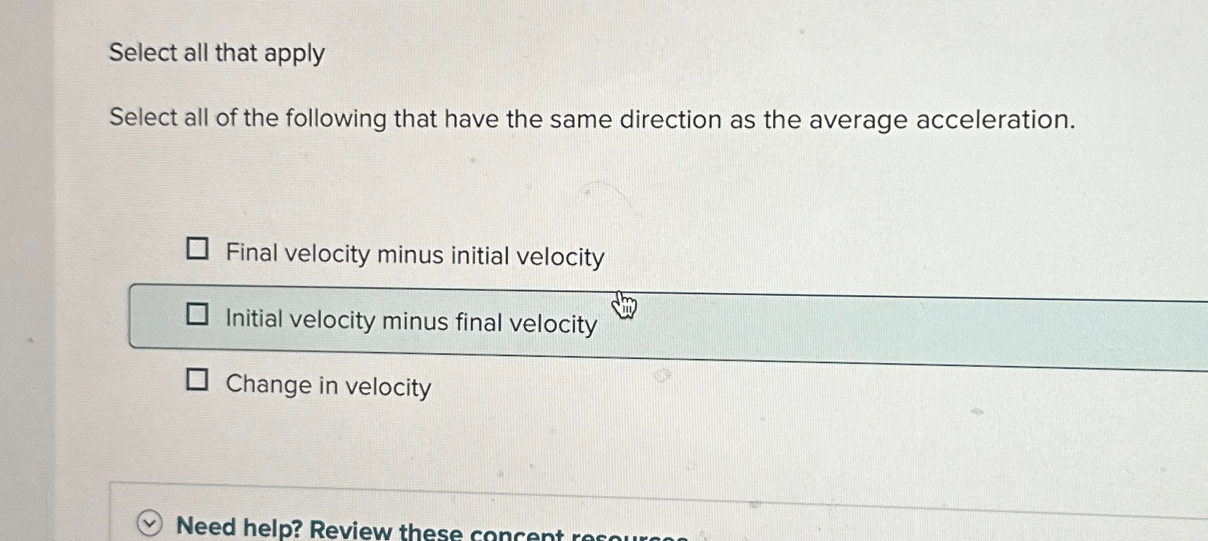 Solved Select all that applySelect all of the following that | Chegg.com