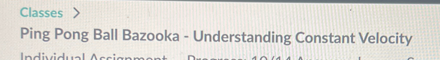 Solved Classes >Ping Pong Ball Bazooka - ﻿Understanding | Chegg.com