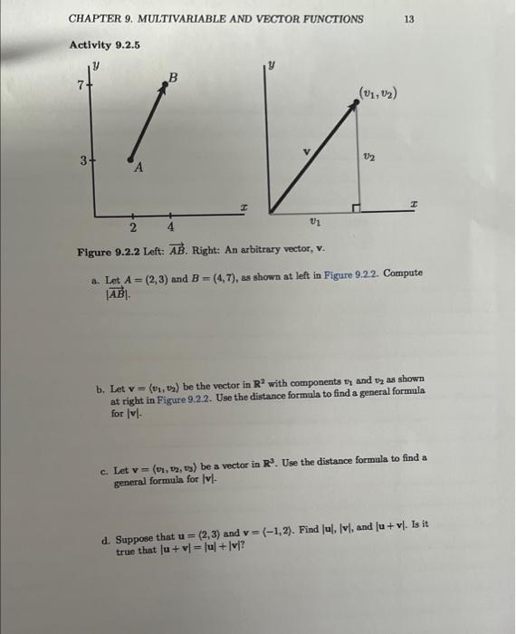 Solved Chapter 9 Multivariable And Vector Functions 13 