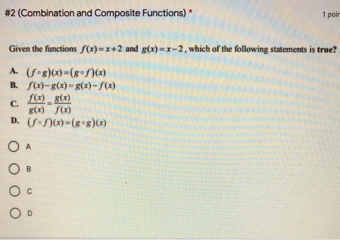 Solved #1 (Combination of Functions) * Let f(x) = (x + 3)' | Chegg.com