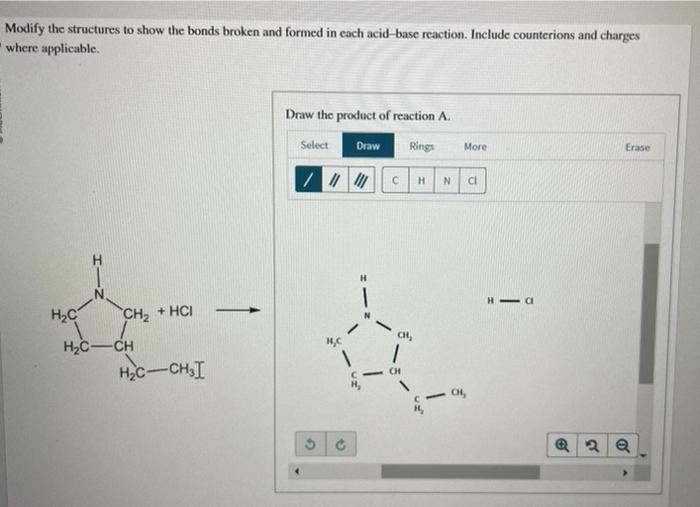 Solved Modify the structures to show the bonds broken and | Chegg.com