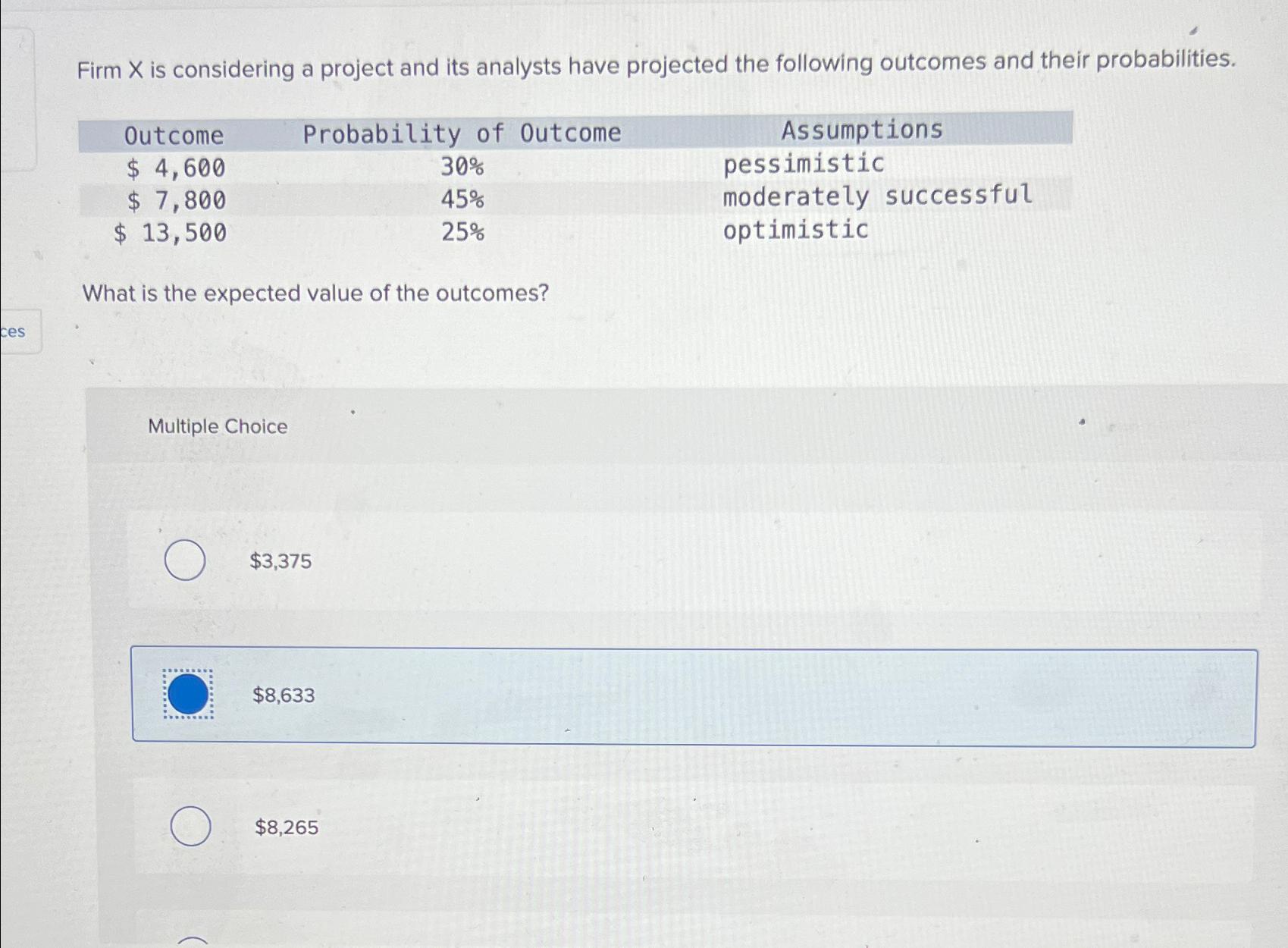 Solved Firm x ﻿is considering a project and its analysts | Chegg.com