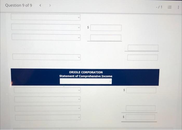 Solved During 2022, Oriole Corporation had the following | Chegg.com