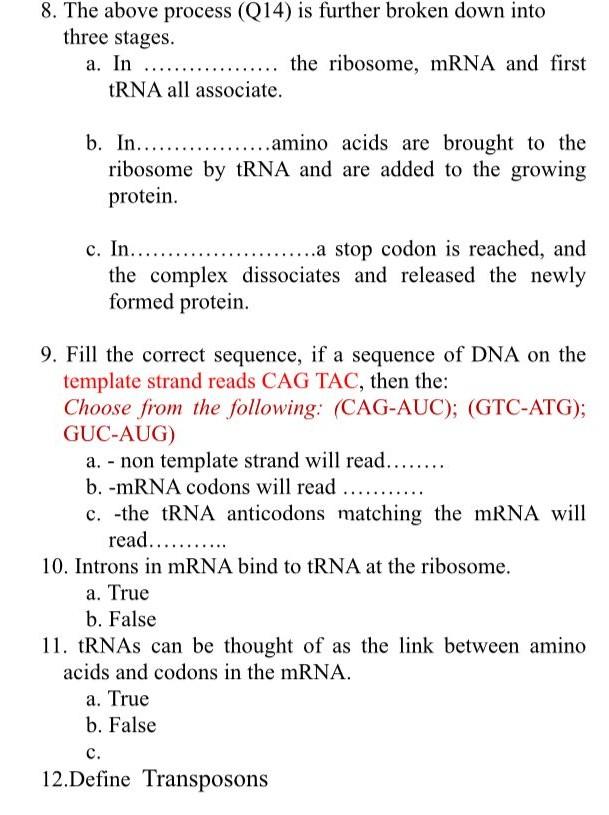 Solved Give a summarizing explanation of the role of a | Chegg.com