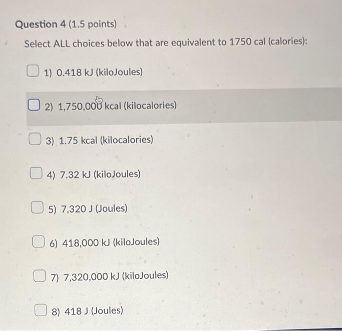 Solved Select ALL choices below that are equivalent to | Chegg.com