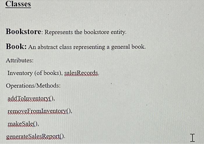 Solved Please create a UML class diagram using the | Chegg.com