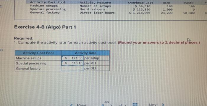 Solved Required information Exercise 4-8 (Algo) Computing | Chegg.com Solved Required information Exercise 4-8 (Algo) Computing | Chegg.com