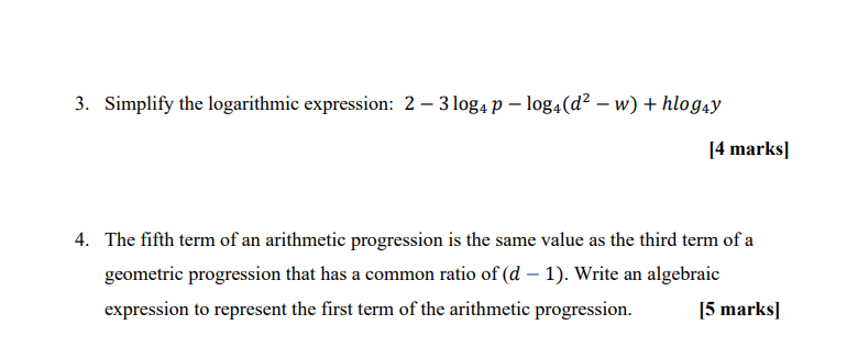 Solved Simplify the logarithmic expression: | Chegg.com
