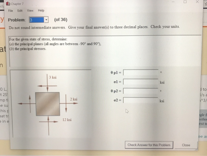 Solved Chapter 7 File Edit View Help Problem: 3 (of 36) Do | Chegg.com