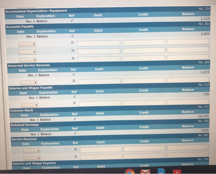 Solved ES Problem 3-5A (Part Level Submission) On November | Chegg.com