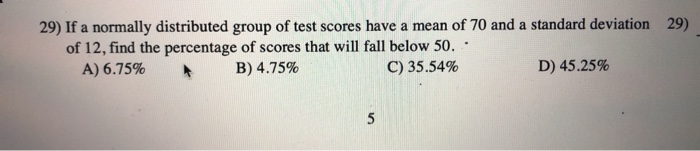 Solved For a normal distribution curve with a mean of 15 and | Chegg.com